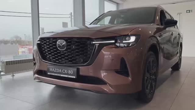 Mazda CX-80 2025 обзор