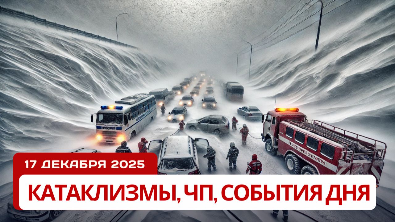 Новости Сегодня 17.12.2025 - Катаклизмы, ЧП, События дня | Россия Китай США Индия Европа