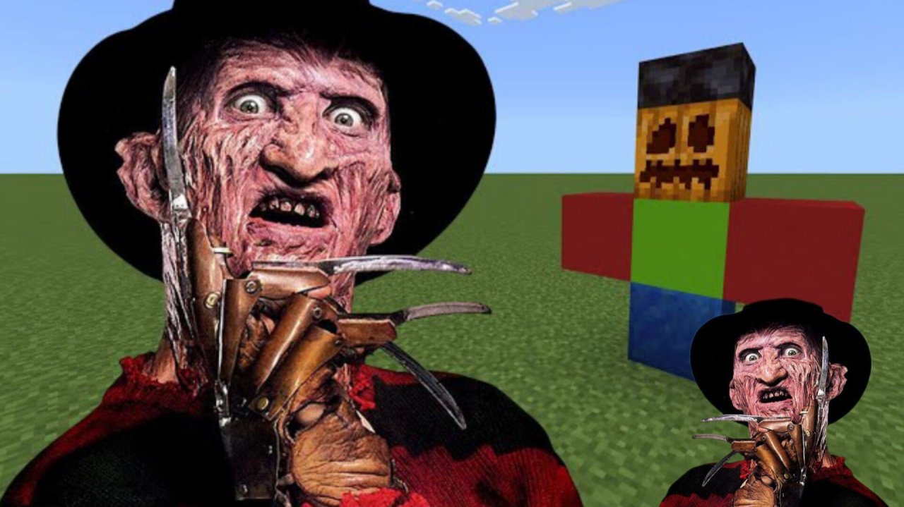 НОВЫЙ МОД НА ФРЕДДИ КРЮГЕРА В МАЙНКРАФТЕ, ЭКСПЕРИМЕНТЫ