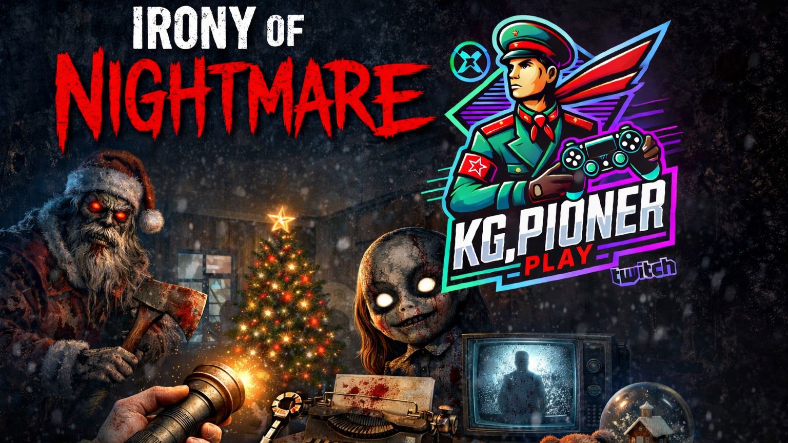 НОВЫЙ ГОД С ПРИВИДЕНИЯМИ. ДВЕ КОНЦОВКИ ▶ Irony of Nightmare