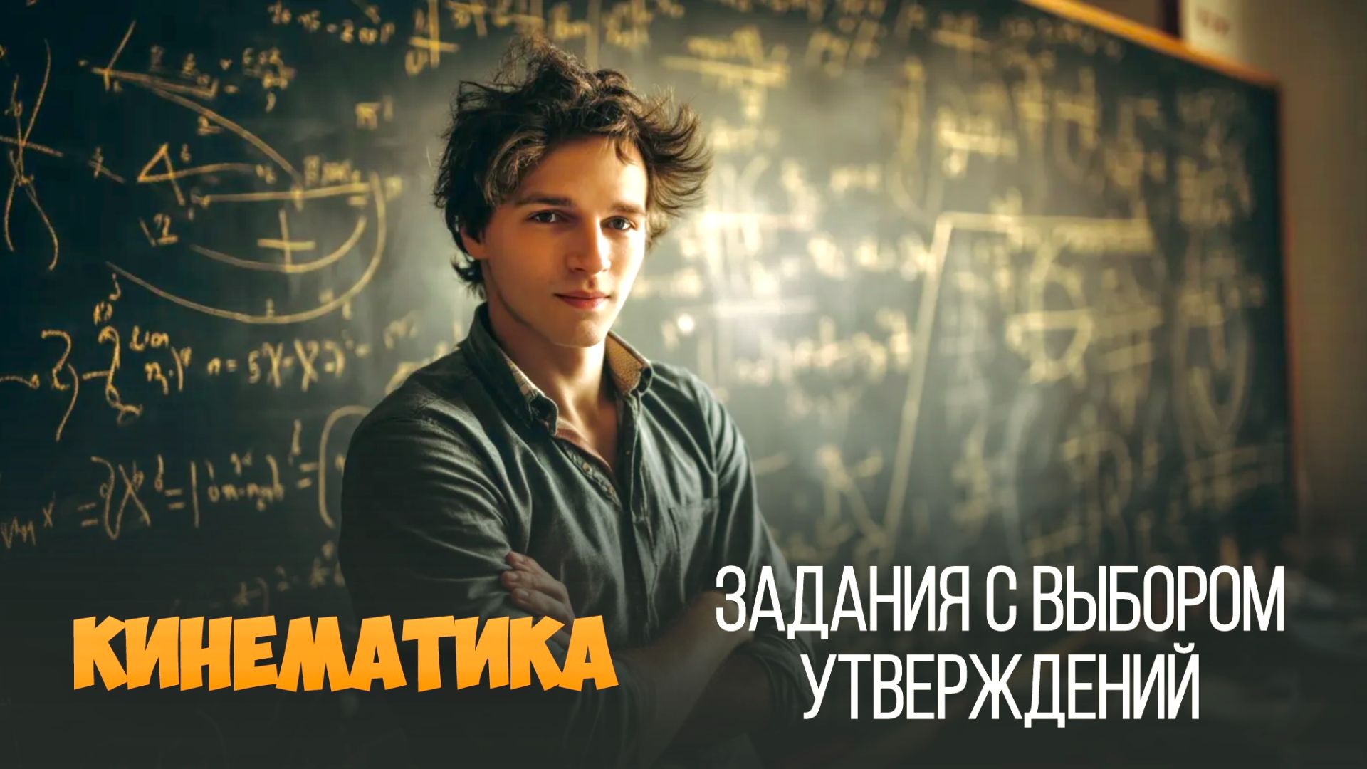 Кинематика в ЕГЭ | Задания с выбором утверждений #5