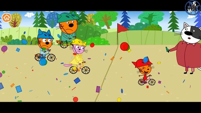 Три кота: Велогонка!