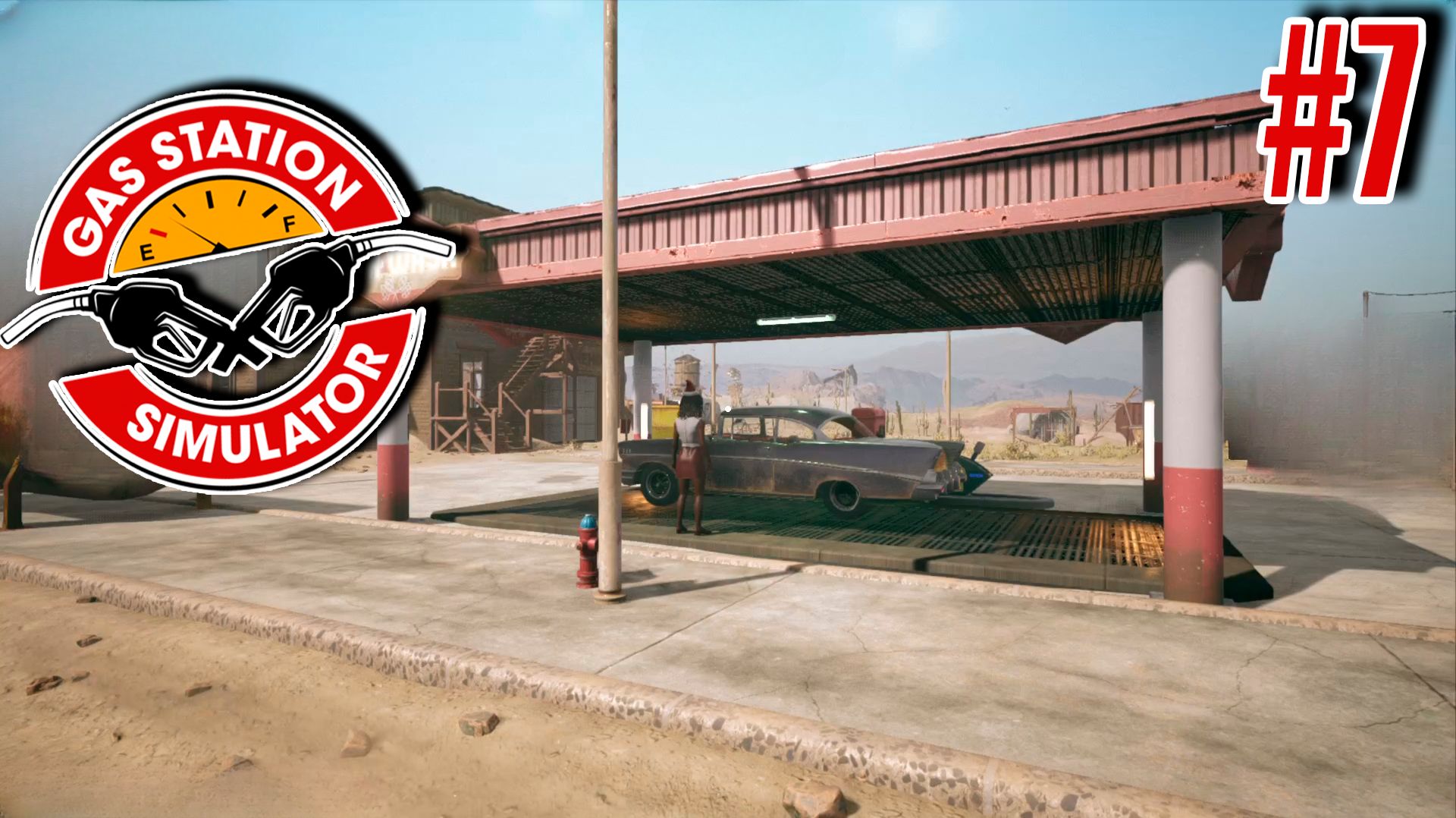 ОТКРЫЛИ АВТОМОЙКУ ► Gas Station Simulator #7