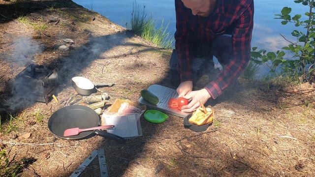 Поход с гамаком на озеро Хепоярви
