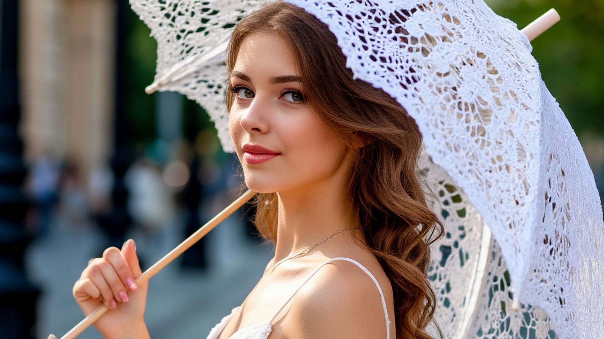 3. Под кружевным зонтом. Таня Читер