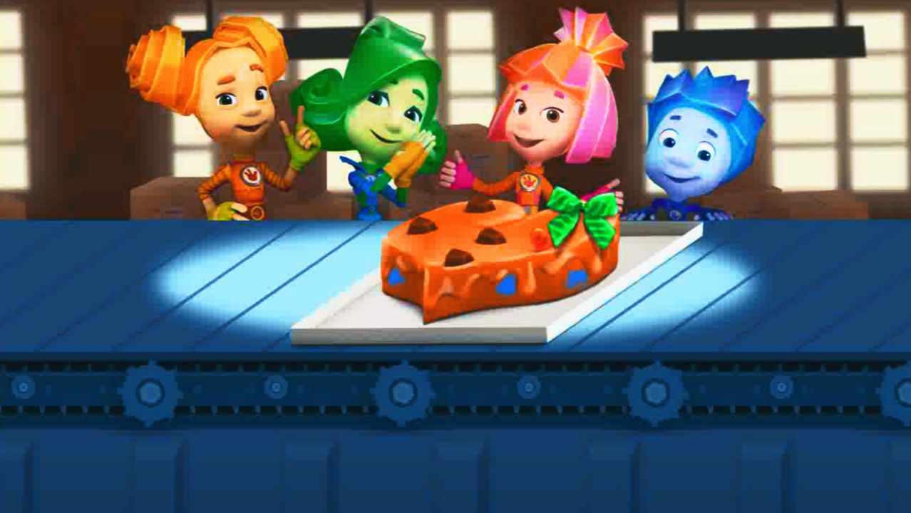 Фиксики | Фиксики открыли Кондитерскую Фикси-Фабрику по производству Тортов