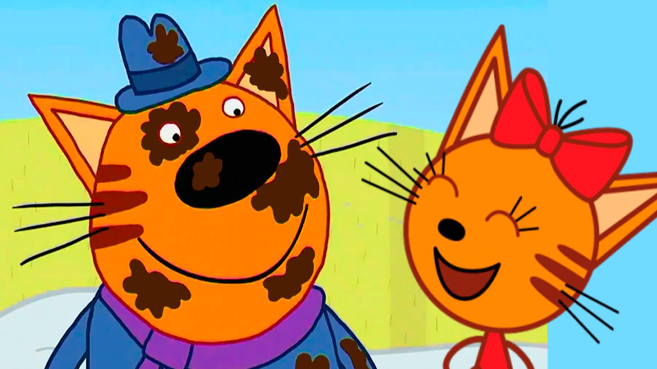 Три Кота - Мультфильм для детей - Сборник весёлых мультиков Три Кота