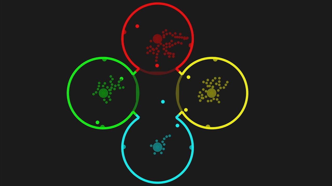 276. Шарики: Разрушение ядра | Marble: Core Destruction | Кто победит?