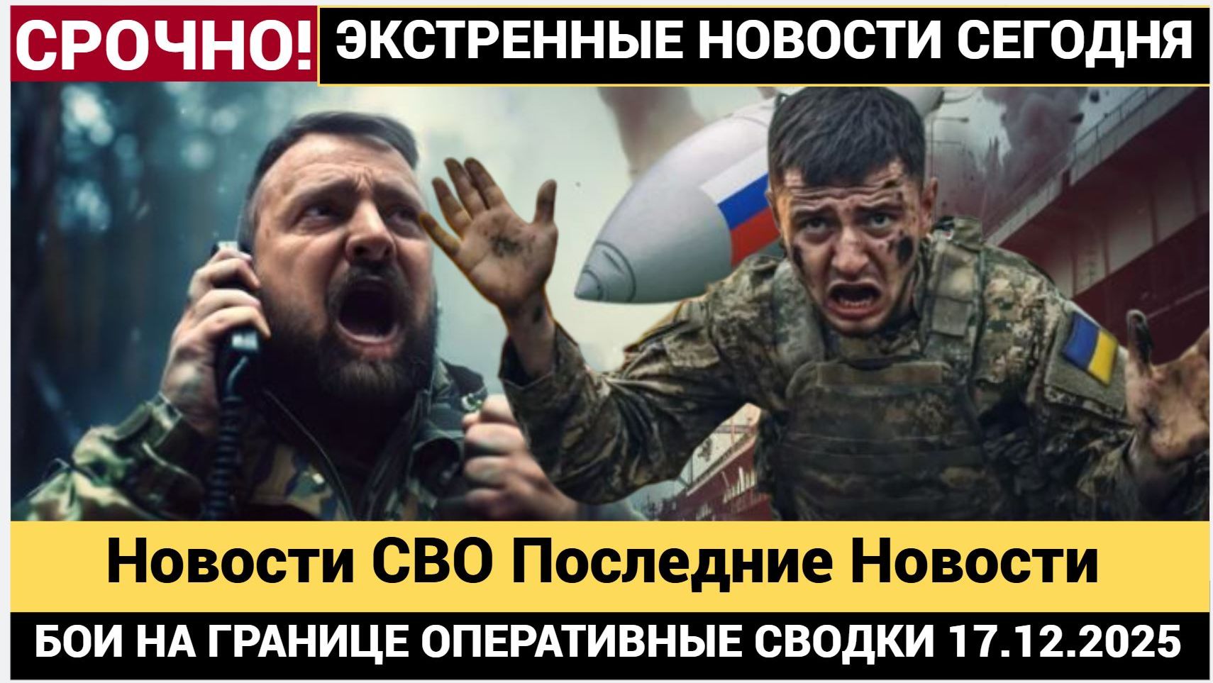 Бои на границе и сводки СВО, 17 декабря Новости СВО Последние Новости, 17 Декабря