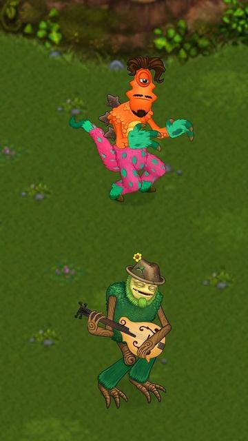 bb-Ящерит$а и Сахабуш на Острове Растений - My Singing Monsters