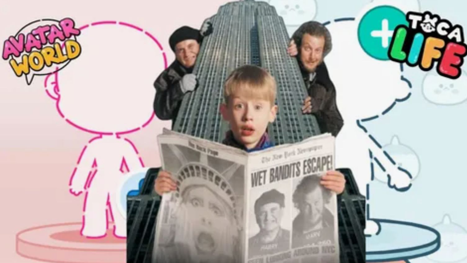 Сериал Тока Бока Один дома Toca Boca