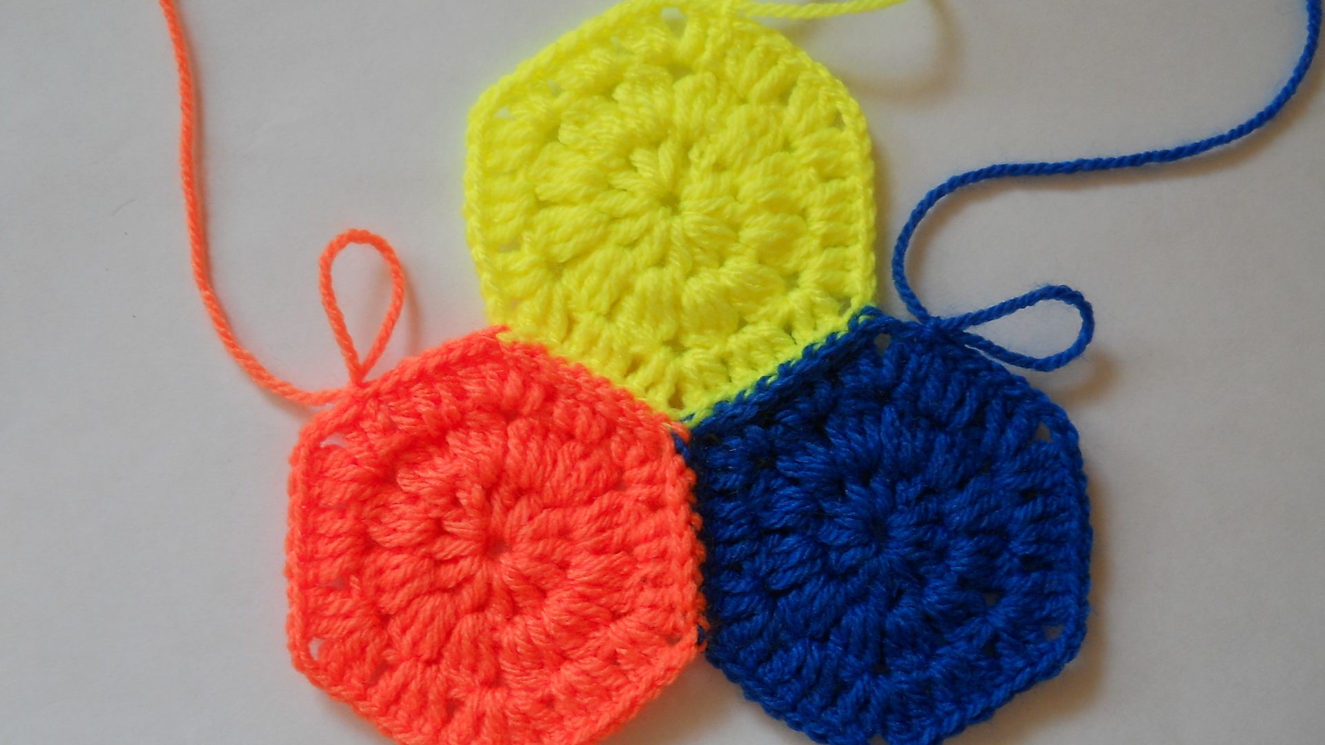 Шестиугольник №1 крючком