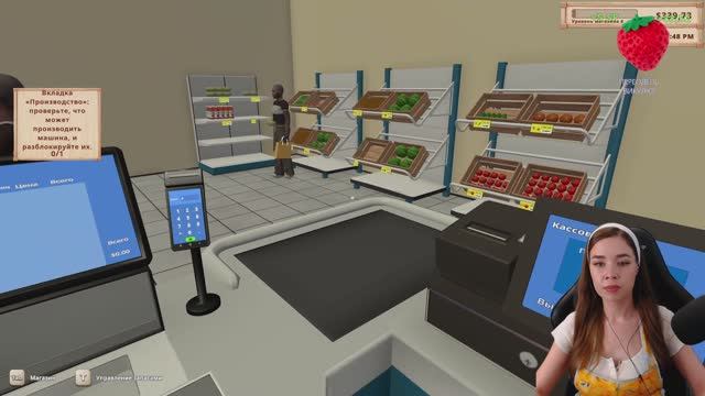 Начинаем свой фермерский бизнес! ► Farming & Supermarket Simulator #1