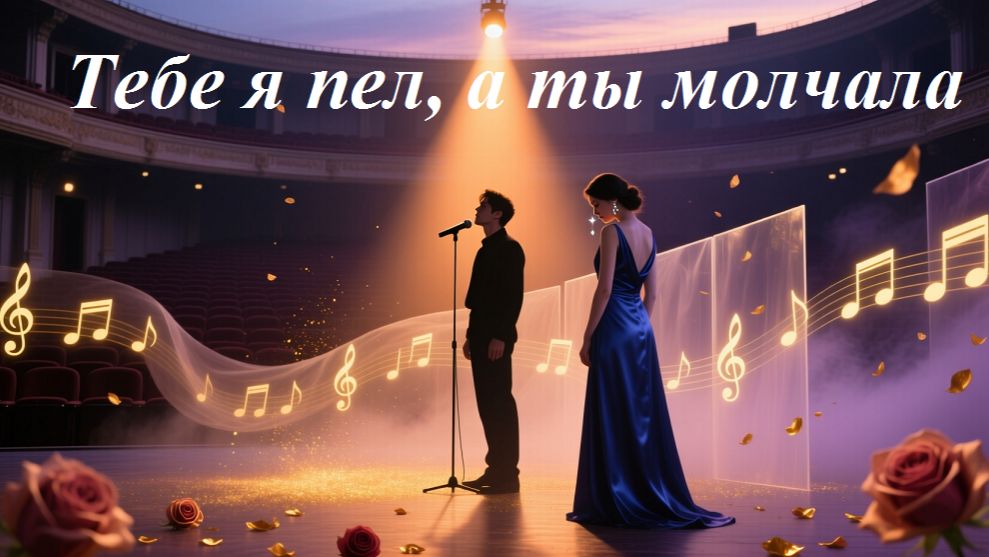 Тебе я пел, а ты молчала, AI Suno