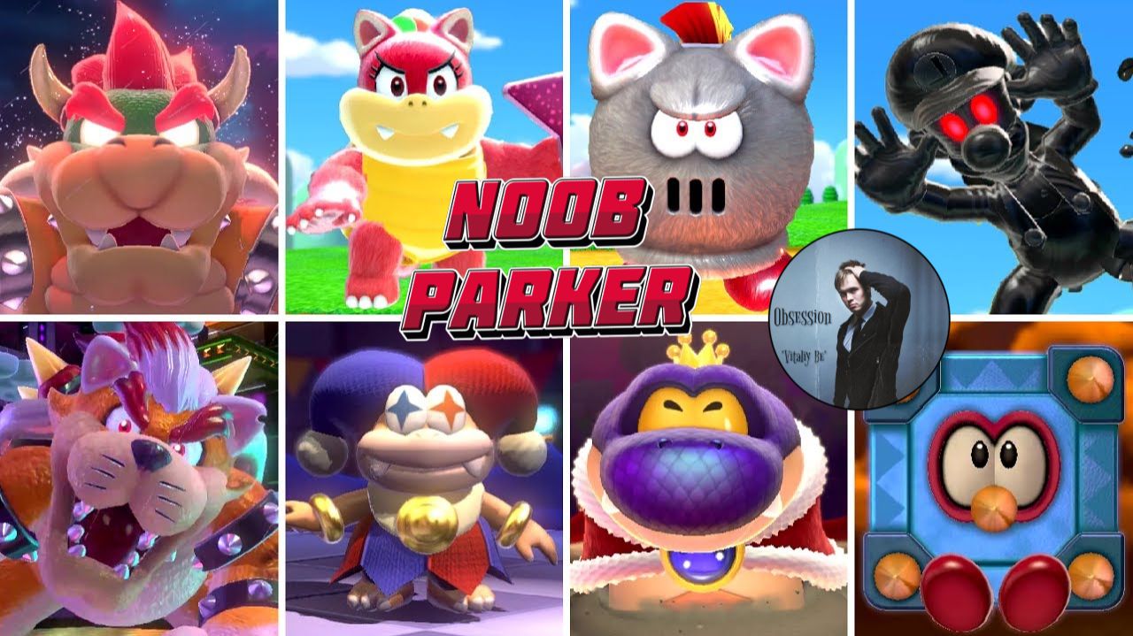 Super Mario 3D World + Bowser's Fury Все боссы + концовки