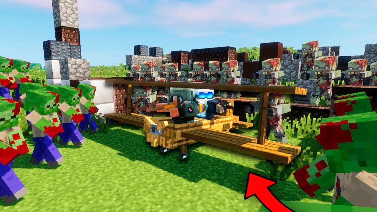 СПАСЕНИЕ из БУНКЕРА Окруженного ЗОМБИ! 100 Дней в ЗОМБИ АПОКАЛИПСИСЕ в Майнкрафт! СЕРИАЛ