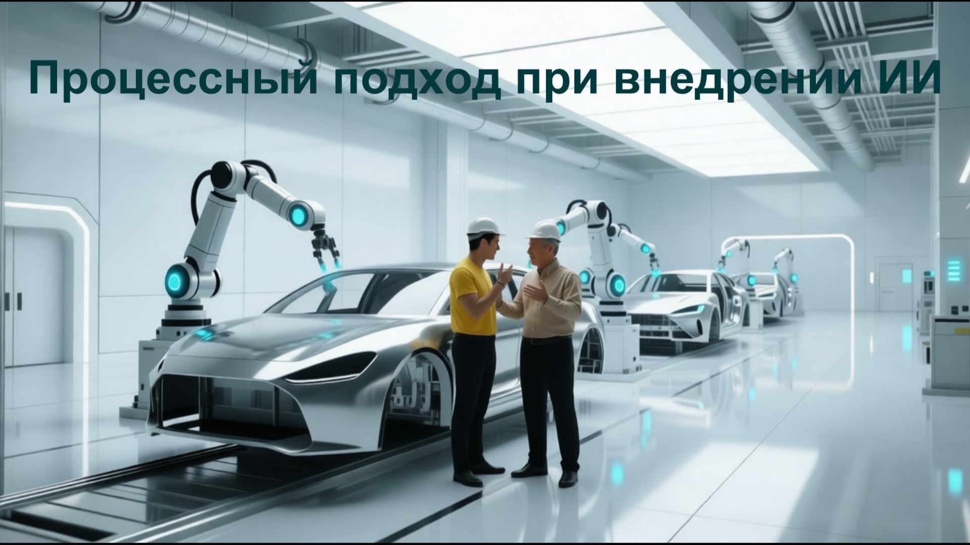 Процессный подход при внедрении искусственного интеллекта на промышленных предприятиях.