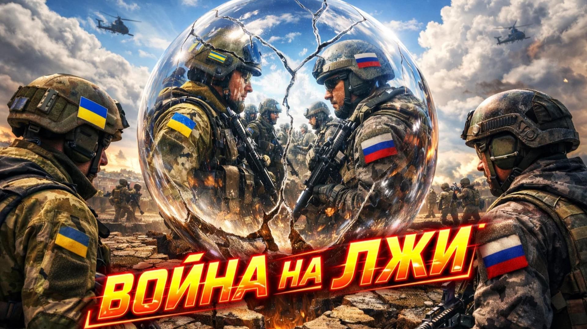 🔮💀⚔️ Война на иллюзиях: Какая ложь заставляет Украину и Россию сражаться дальше?