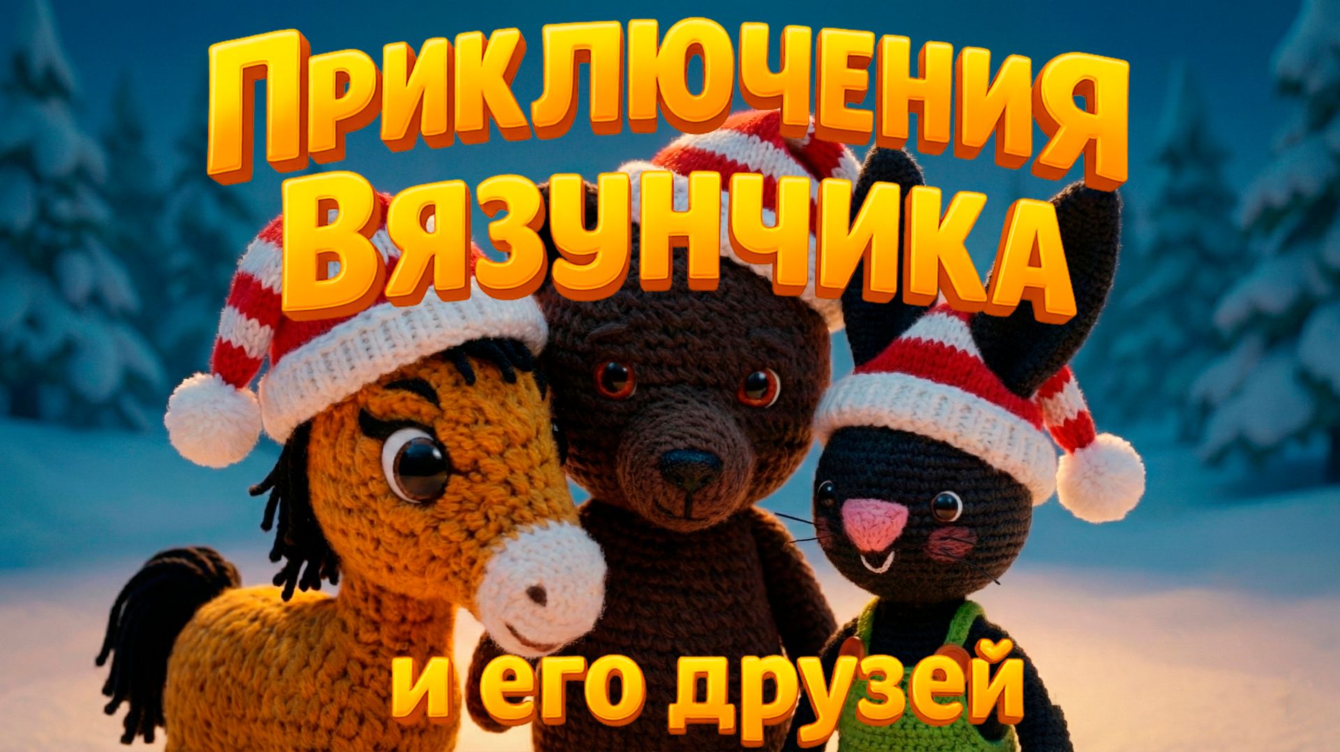 Новогодние приключения Вязунчика и его Друзей!