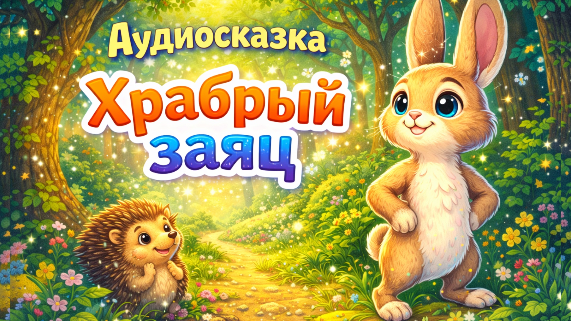 Храбрый заяц | Аудиосказка для детей — Мир Детства ТВ