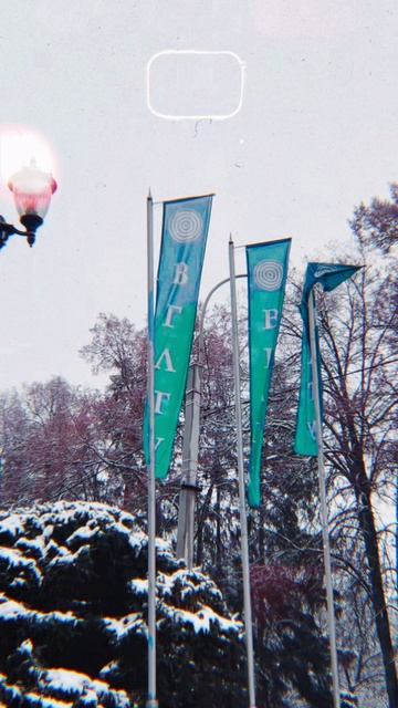 Хоть снег уже и растаял, но мы успели запечатлеть его!