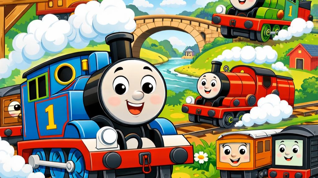 ТОМАС И ЕГО ДРУЗЬЯ ИГРАЕМ КРУТЫЕ ПАРОВОЗИКИ РАЗВИВАЮЩИЕ МУЛЬТИКИ ВЕСЁЛЫЕ ИГРУШКИ СБОРНИК