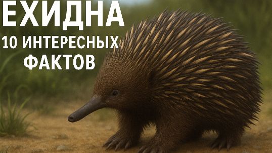 Ехидна: 10 фактов о колючем чуде природы