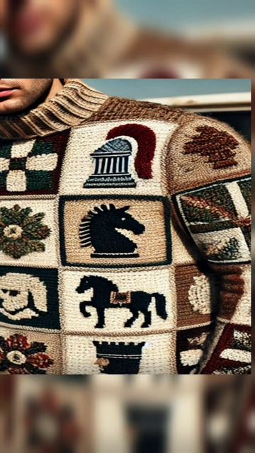 Идеи язания для мужчин в год коня