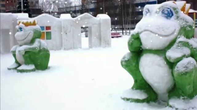 Архивная зарисовка о предновогоднем Лангепасе. 30 декабря 2013 года