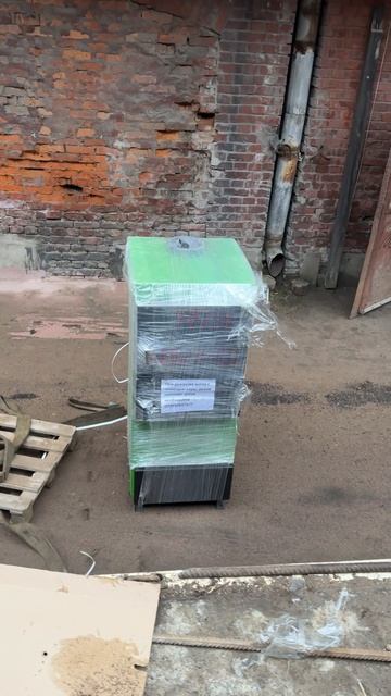 Отопление цеха-доставка пеллетного котла Пеллетор 50 кВт в центре Санкт-Петербурга