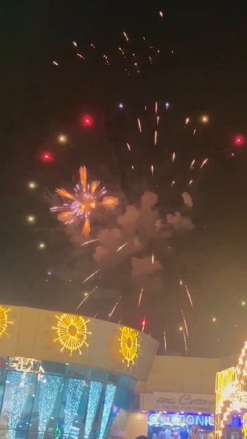 Фейерверк в Египте