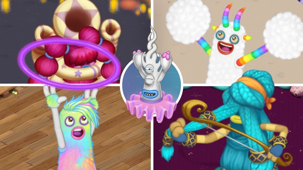 Помилы - Все Песни и Анимации Семейства 5.2 (My Singing Monsters, Мои Поющие Монстры, Msm, Мсм)