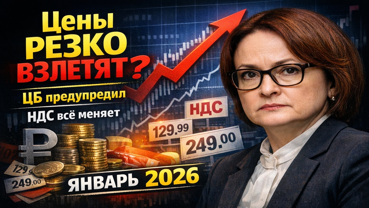 СРОЧНО: ЦБ ждет всплеск цен в январе — что происходит с экономикой России?