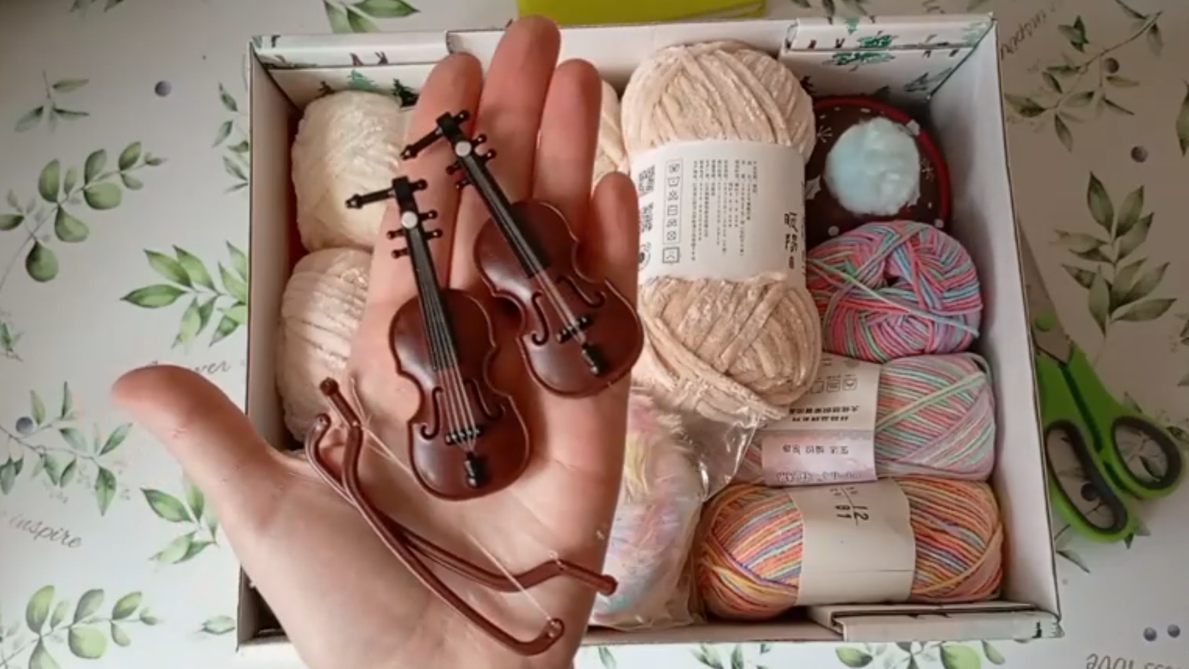 Распаковка подарка от Майи💖💖💖. Новогоднее настроение, запах моря и творческий заряд🤗🤗🤗