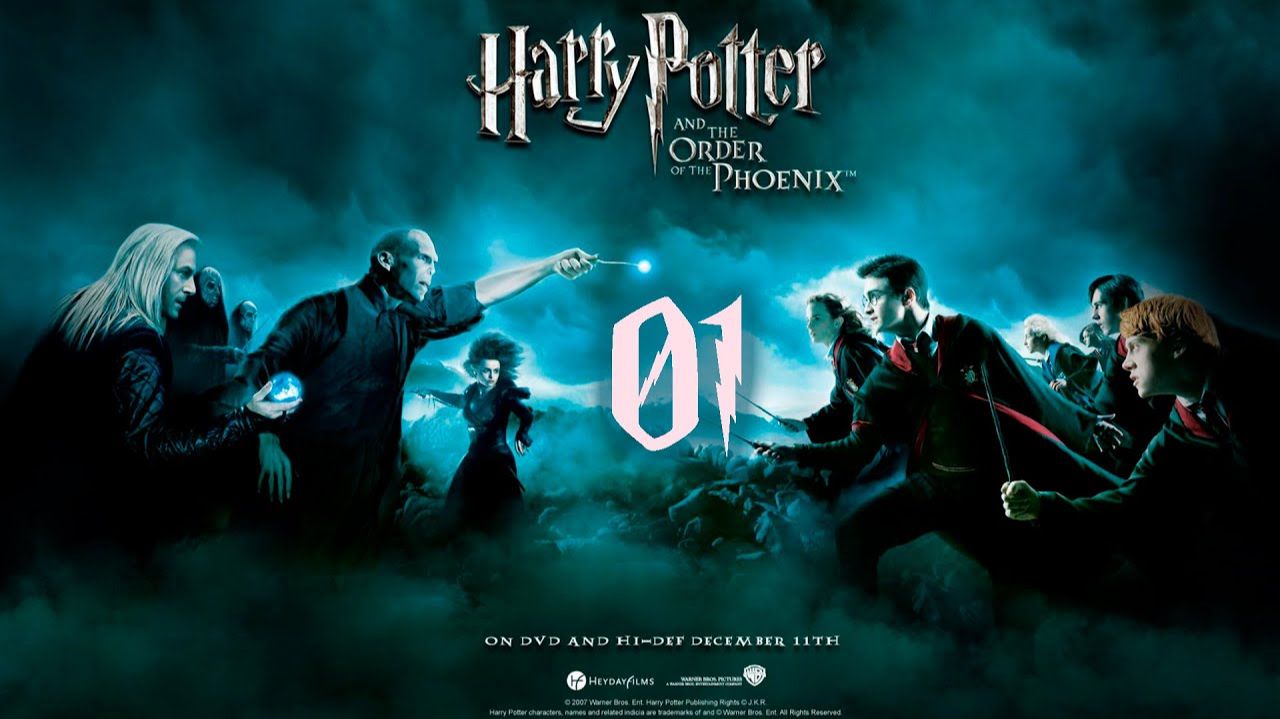 Прохождение Harry Potter and the Order of the Phoenix - 01