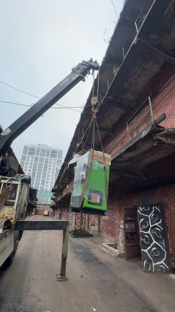 Отопление склада Доставка пеллетного котла Пеллетор Pelletor в Санкт-Петербурге