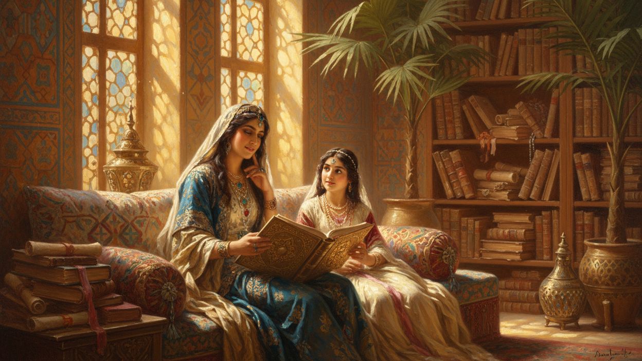 Сказка о царице Шахразаде и её сестре Дуньязаде. Музыкальный цикл "Сказки 1001 ночь в ритмах"