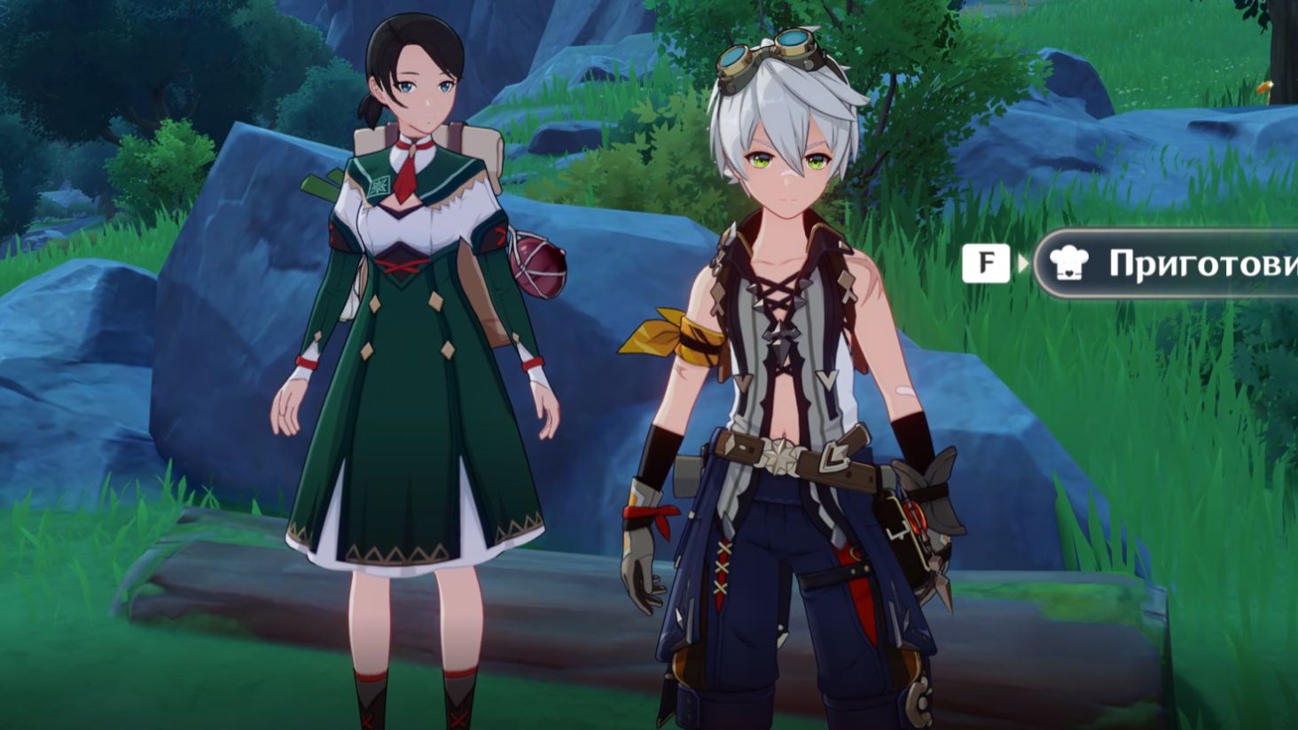 Исследование окрестностей города. Genshin Impact. Жизнь игра