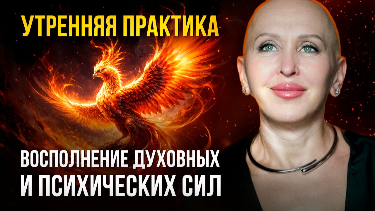 100% Заряд за 30 Минут Утром! Пробуждение Внутренних Сил / Медитация Феникс
