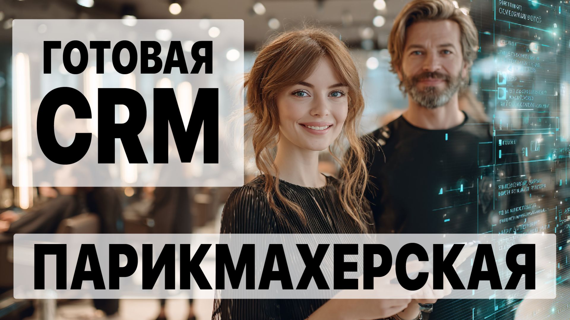 CRM для парикмахерской на 5 воронок — автоматизация продаж и записи клиентов