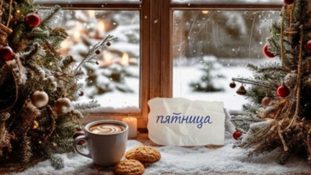 Доброй пятницы, хорошего дня! 💛 Пусть сегодня всё складывается легко и по‑доброму.