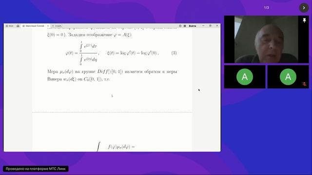 д.ф.-м.н., профессор Шавгулидзе Евгений Тенгизович  (МГУ, г. Москва)