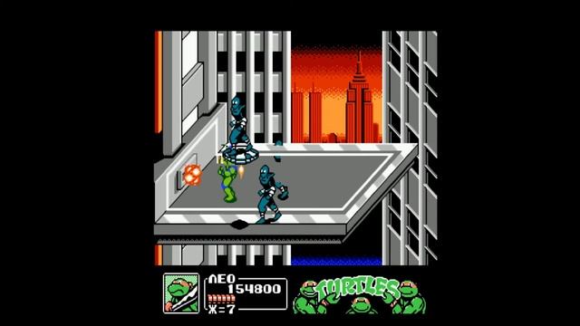 Teenage Mutant Ninja Turtles III➤The Manhattan Project "Лифт"