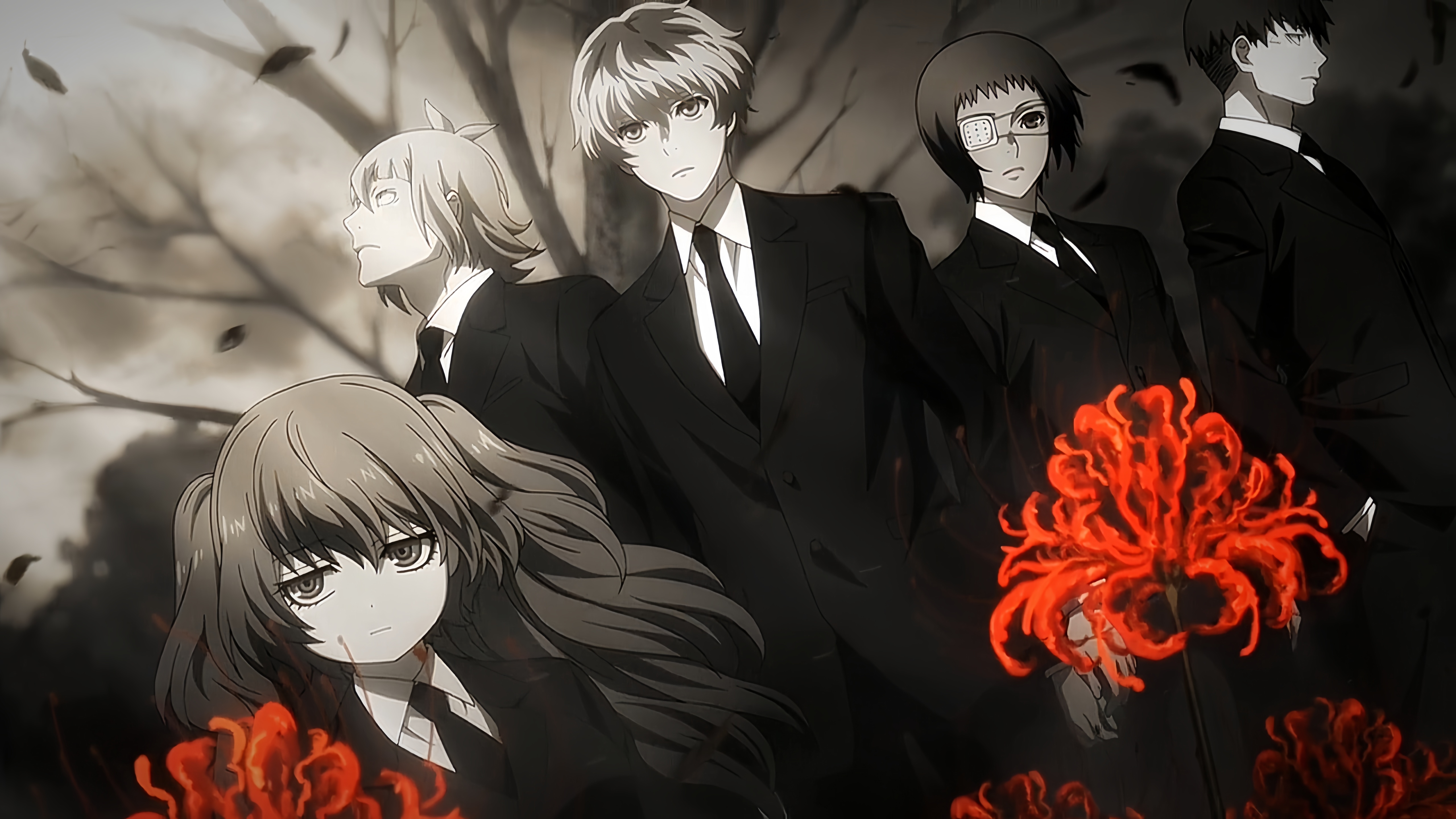 Токийский Гуль - Эндинг 3 v1 | 4k | 60FPS | Creditless |