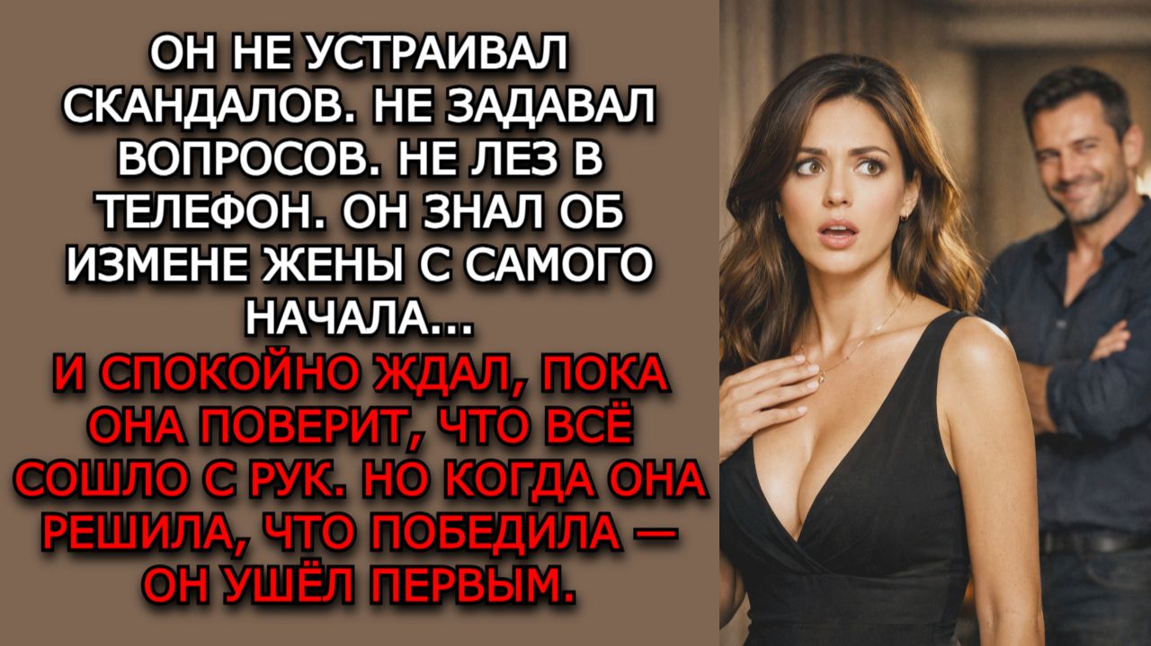 Измена жены. "ОН ЗНАЛ ВСЕГДА" - Аудио рассказы. Жизненные истории слушать / Истории из жизни