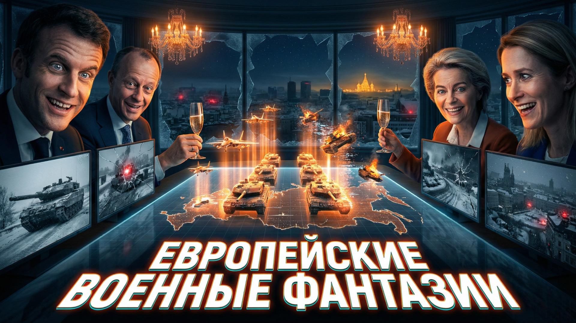 ⚠️ Дуг Макгрегор | Опасные грёзы. Как военные фантазии Европы толкают Украину к краю пропасти