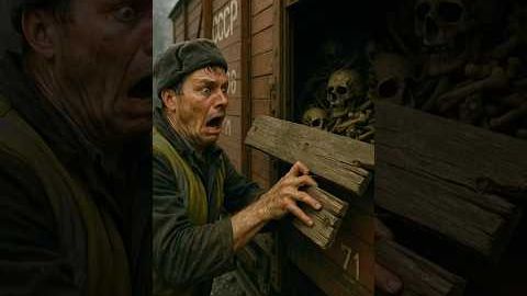 Заколоченный состав, где руки просили воды… а внутри были кости. Страшные истории. ИИ.