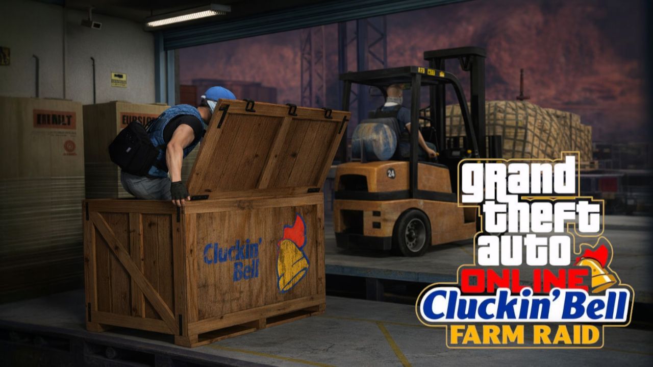 GTA Online Место преступления ( Винсент )  Налет на Cluckin' Bell