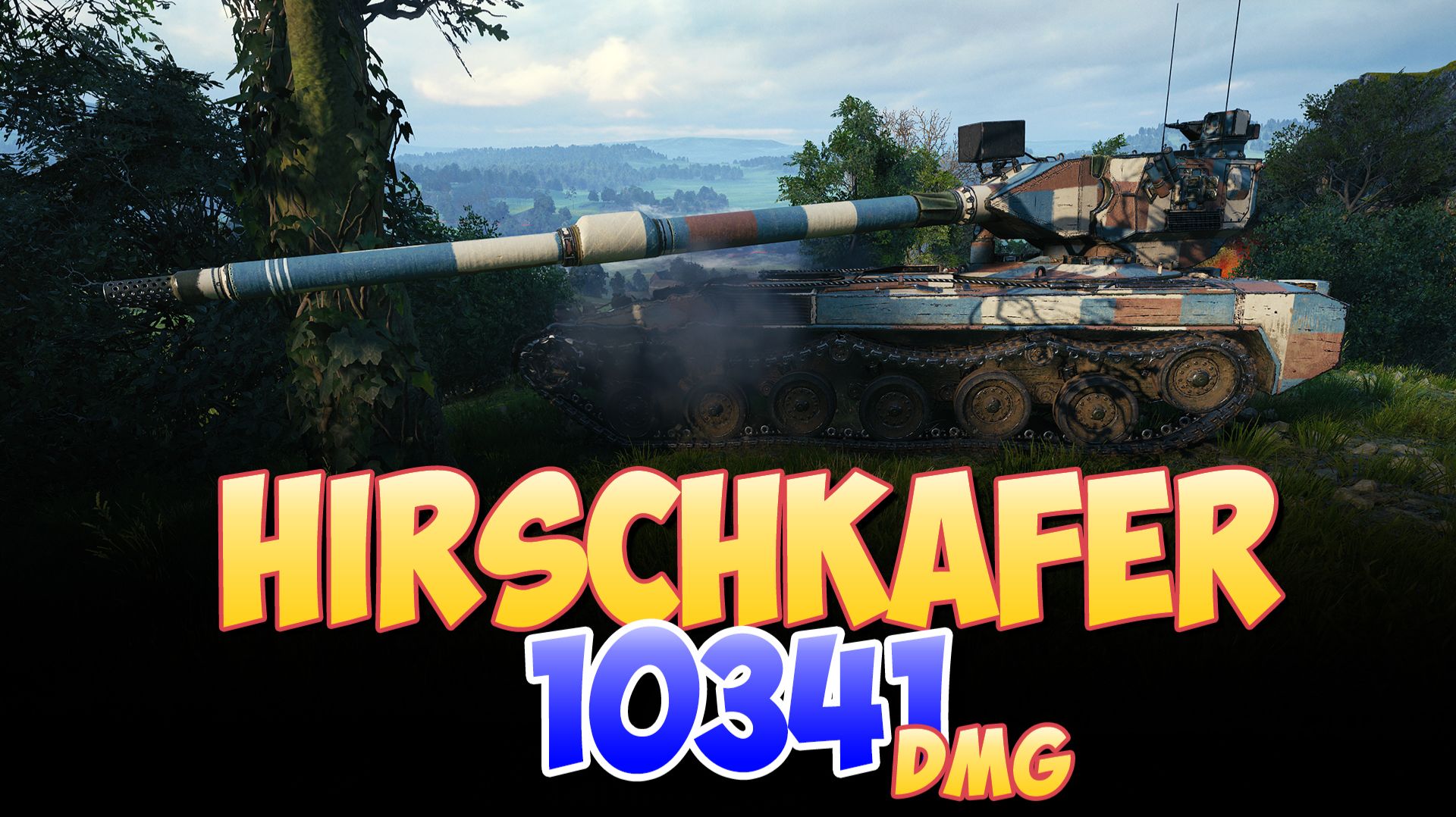 Hirschkafer - 5 Фрагов 10.3K Урона • Мир Танков