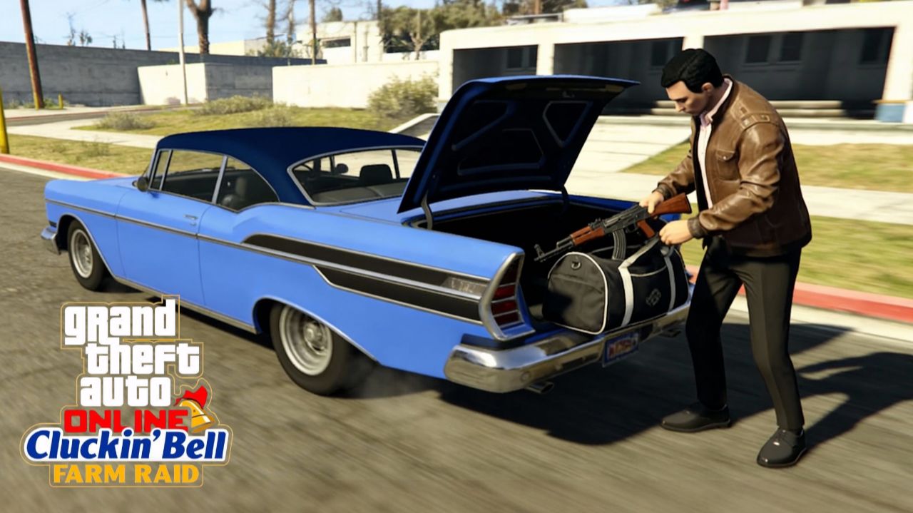 GTA Online Скрытое ношение ( Винсент ) Налет на Cluckin' Bell